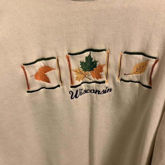 Willow Bay | Sweaters | Vintage Wisconsin Crewneck | Poshmark